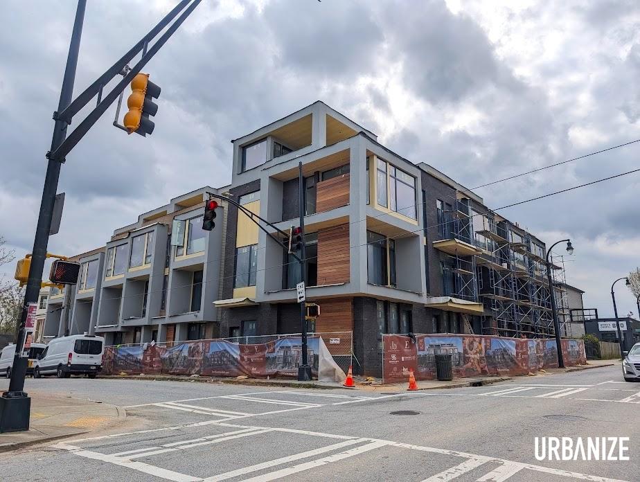 Photos: Topped-out Summerhill project has claimed vacant corner | Urbanize Atlanta